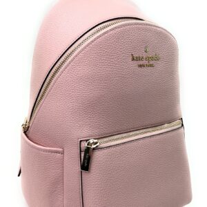 Kate Spade New York Liela Pebbled Leather Medium Dome Backpack (Rose Smoke)