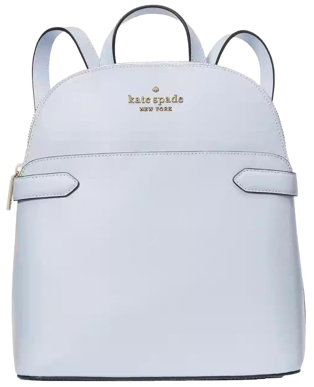 Kate Spade Adel Leather Flap Backpack (Pale hydra)