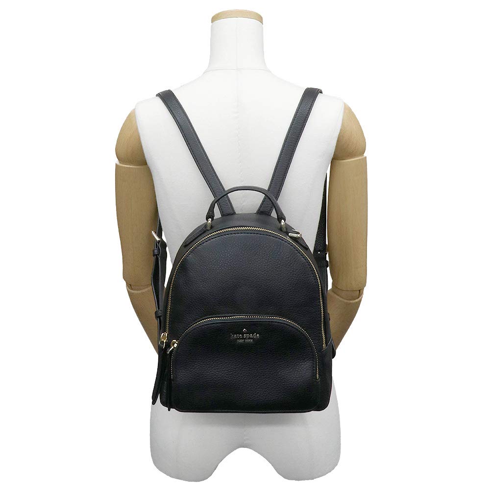 Kate Spade New York Jackson Medium Leather Backpack, Black 2019, Size Medium