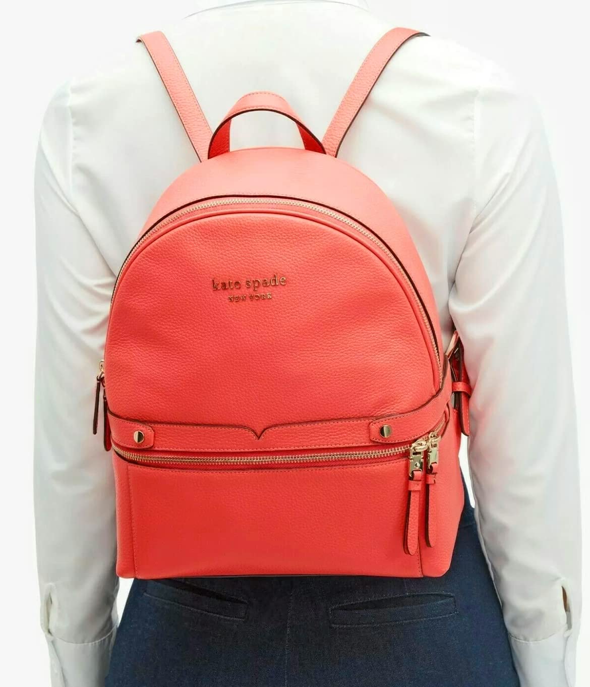 Kate spade new york Day Pack Medium Backpack (Peach Melba)