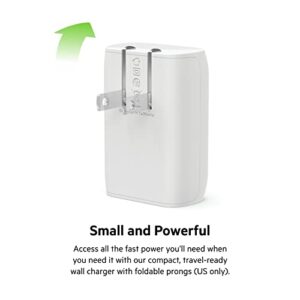 Belkin 30W USB-C Wall Charger for Fast Charging Apple iPhone & Samsung Galaxy Series