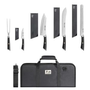 Cangshan S Series German Steel Forged 6-Piece BBQ Knife Set (Black)