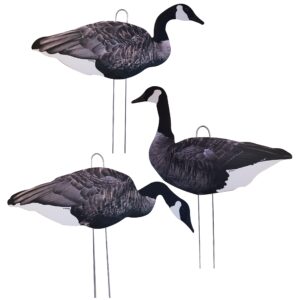 top down decoys silhouette goose decoy cv246 - canada goose decoy 12pcs - vertical silhouette goose decoys