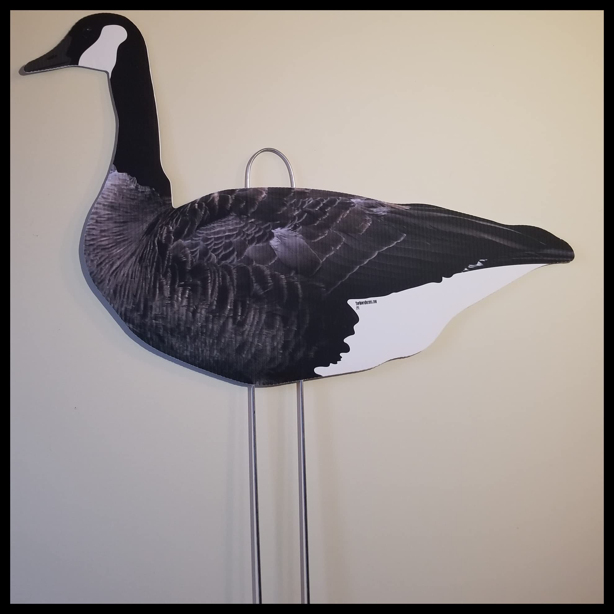 Top Down Decoys Silhouette Goose Decoy CV246 - Canada Goose Decoy 12pcs - Vertical Silhouette Goose Decoys