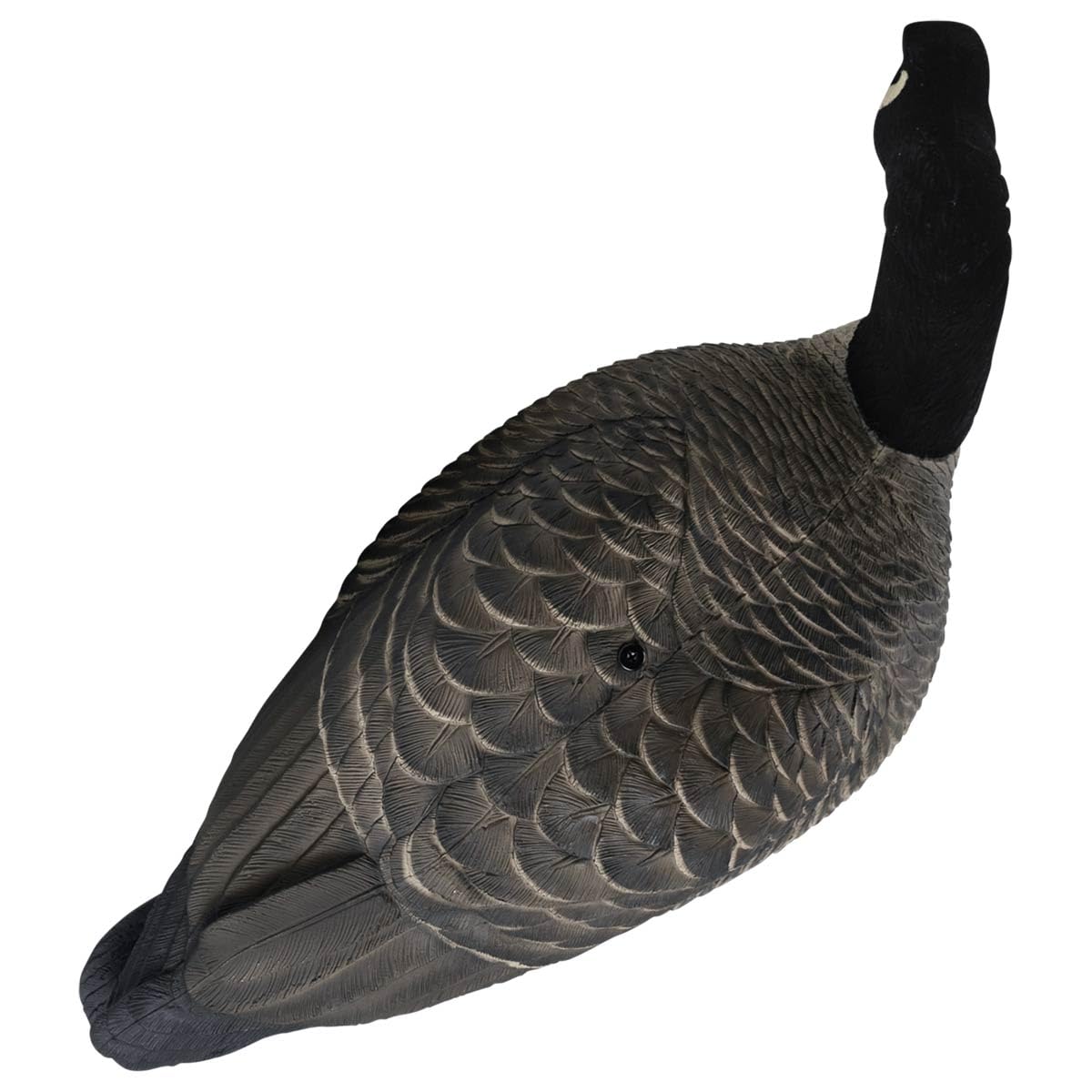 Hardcore Waterfowl Rugged Series Full Body Flocked Head Canada Goose Hunting Decoys - Feeder 6 Pack