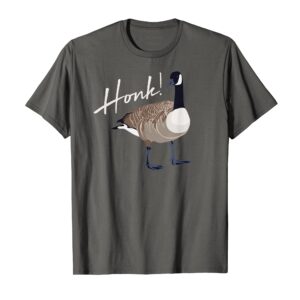 Canadian Goose Shirt Honk Funny Cute Bird Hunter Gift