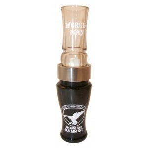 buck gardner (acphhlwp/sgh) honker hammer acrylic/polycarbonate goose call, white pearl/smoke