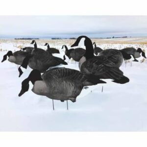 white rock printed canada goose silhouette decoys - 1 dozen