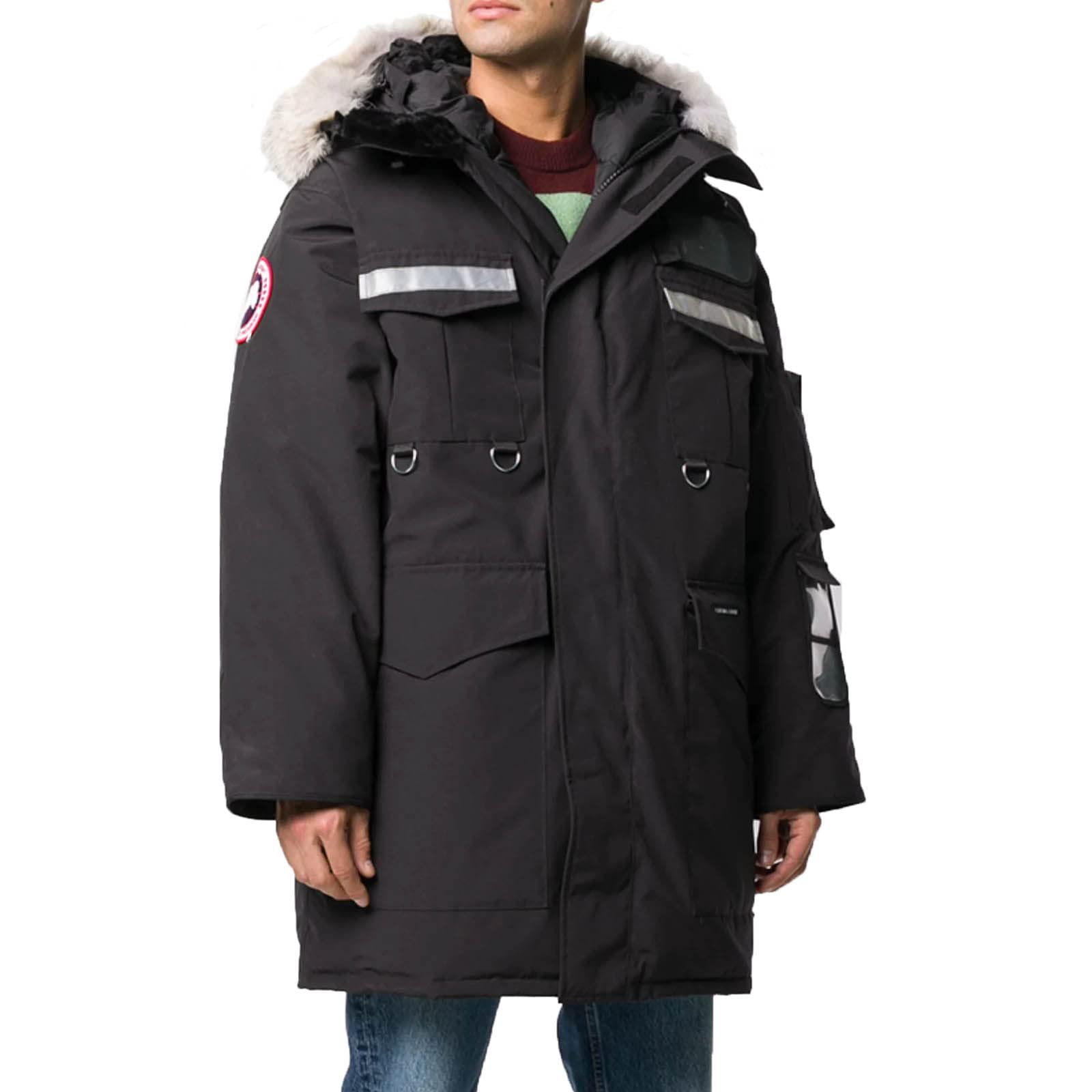 Canada Goose Mens Resolute Parka - Black - S