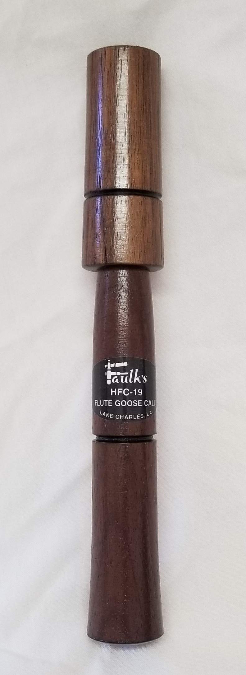 Faulk's Game Calls Flute Goose Call HFC-19, Wood, BROWN