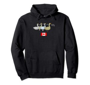 canadian geese eh hoodie canada flag