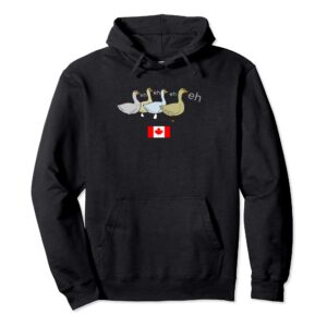 Canadian Geese Eh Hoodie Canada Flag