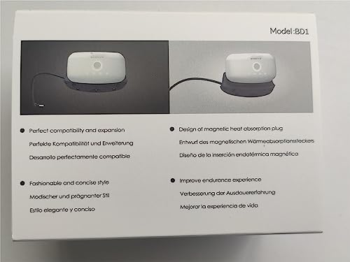 BOBOVR Battery Dock Upgrade Kit for M1/M2 Plus,Quickly Convert M1/M2 Plus Strap Regular Version to Battery Version.