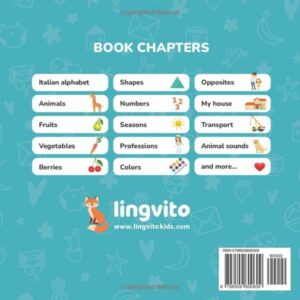 My First Italian Book. Italian-English Book for Bilingual Children: Italian-English children's book with illustrations for kids. A great educational ... Educational Books for Bilingual Children)