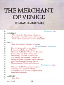 the merchant of venice: color script