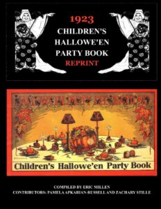 1923 children's halloween party book reprint