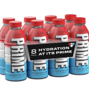 Prime Hydration Ice Pop 8 Pack