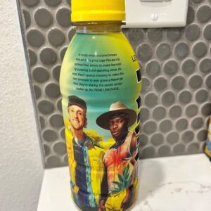 MAGNETOE Prime Lemonade Limited Edition Hydration Bottle, Venice Beach EXCLUSIVE Edition, 500ml (16.9oz)