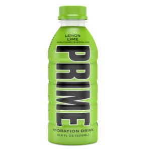 Prime Hydration Sports Drink Variety Bundle - Lemon Lime, Tropical Punch, Blue Raspberry, Strawberry Melon & Ice Pop (Pack of 5) - 16.9 Fl Oz By CentaCure and Free Sticker!