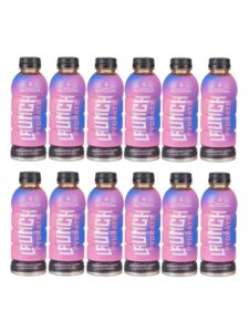 launch hydrate sports drink, strawberry lemon, 16 fl oz, electrolytes, vitamins and minerals packed, perfect for athletes, (pack of 12)