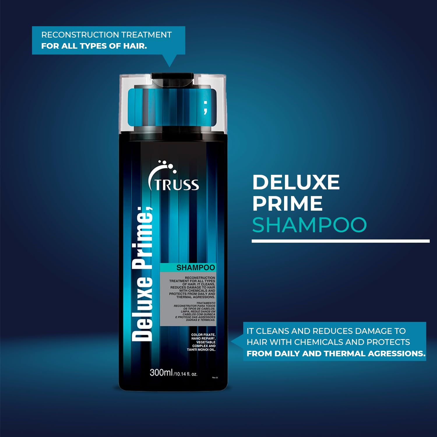 TRUSS Deluxe Prime Shampoo 10.14oz