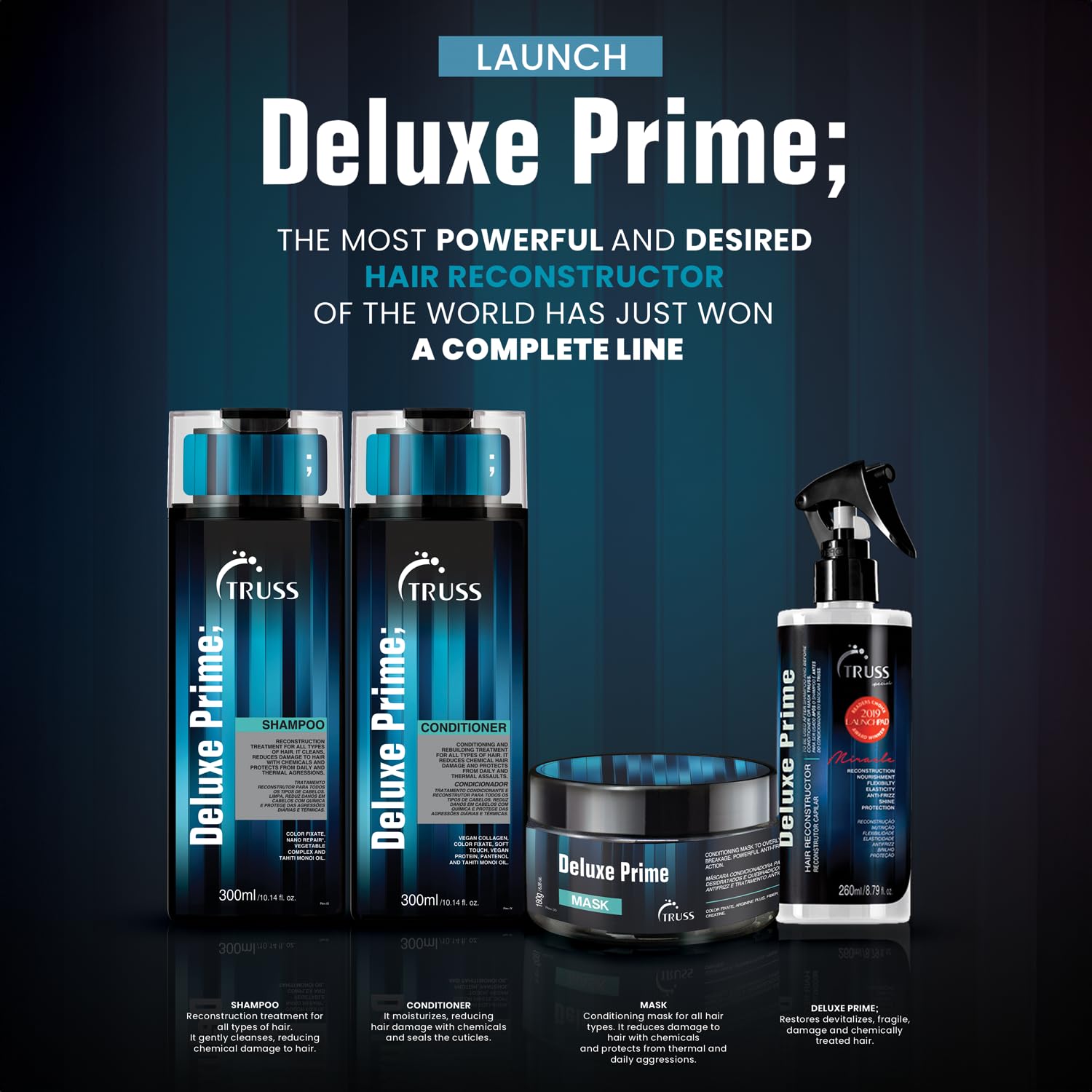 TRUSS Deluxe Prime Shampoo 10.14oz