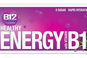 Zipfizz Energy Drink Mix, Electrolyte Hydration Powder with B12 and Multi Vitamin, Berry (20 Count)