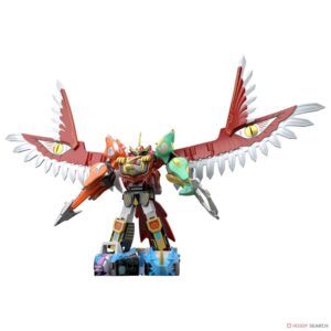 bandai shokugan modeling project hyakuju sentai gaoranger smp gaoicarus model kit set