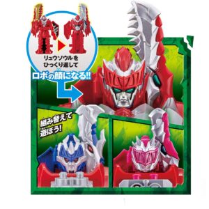 Bandai Kishiryu Sentai Ryusoulger Kishiryu Series 01 02 03 Ryusoul Gattai DX KishiRyuOh Three Knights Set