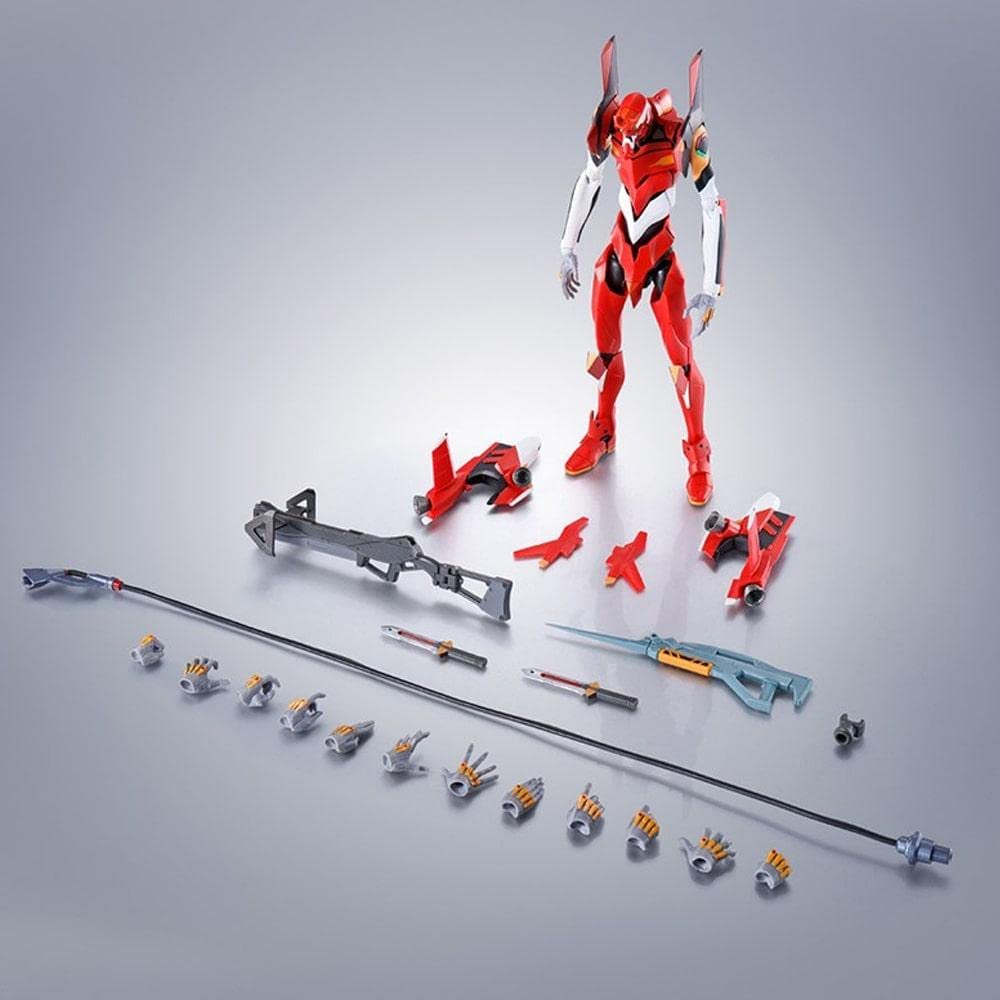 TAMASHII NATIONS - Rebuild of Evangelion - (Side Eva) EvangelionProduction Model-02 +Type S Components, Bandai Spirits The Robot Spirits Collectible