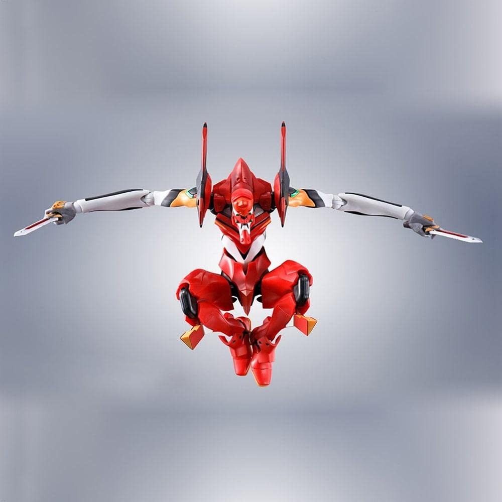 TAMASHII NATIONS - Rebuild of Evangelion - (Side Eva) EvangelionProduction Model-02 +Type S Components, Bandai Spirits The Robot Spirits Collectible