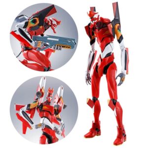 TAMASHII NATIONS - Rebuild of Evangelion - (Side Eva) EvangelionProduction Model-02 +Type S Components, Bandai Spirits The Robot Spirits Collectible