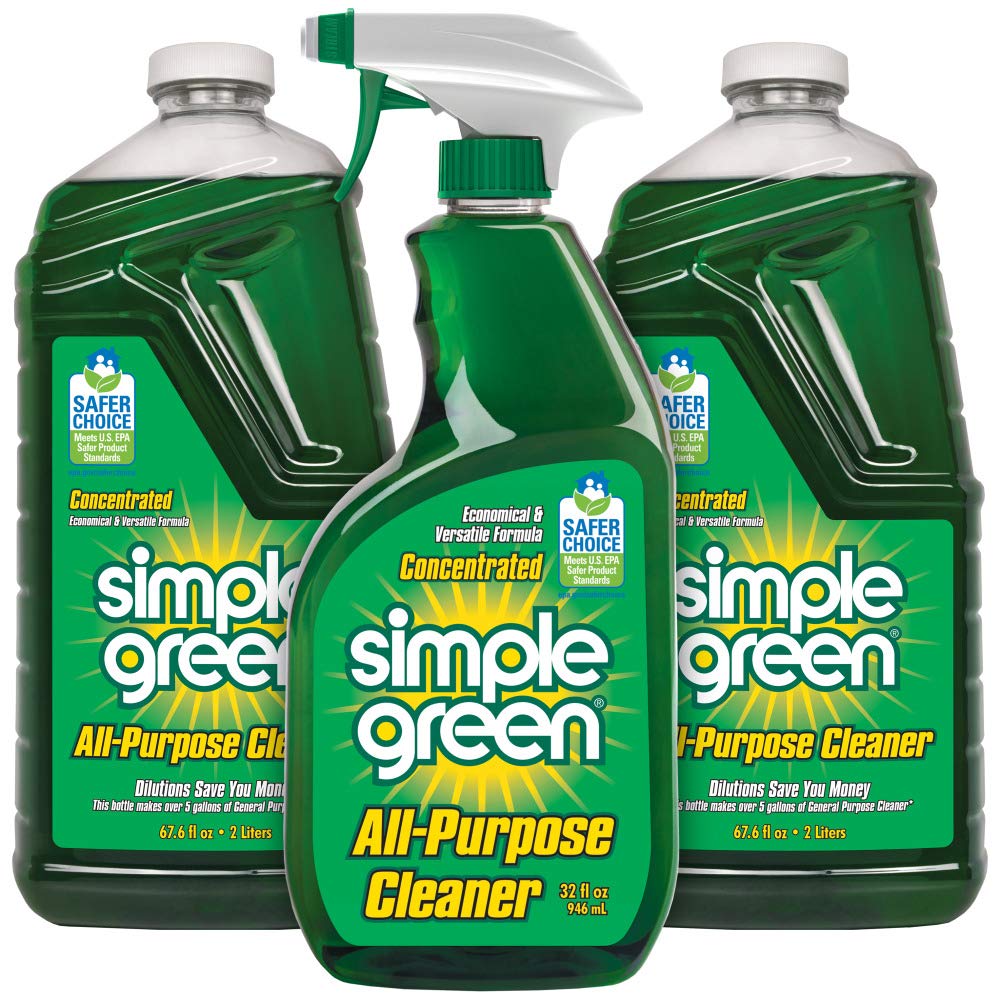 Simple Green AllPurpose Cleaner Spray and Refill, Green, 3 Piece Set, Original, 1 Count