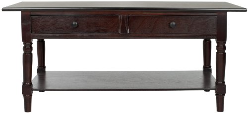 Safavieh American Homes Collection Boris Dark Cherry Coffee Table