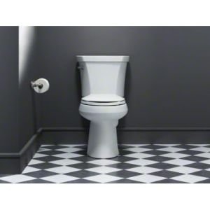 Kohler K-3979-96 Highline Two Piece Toilet, Biscuit