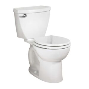 american standard 270ba001.020 cadet 3 right height round front two-piece toilet with 12-inch rough-in, white