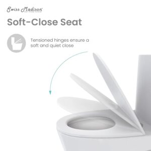 Sublime One Piece Elongated Toilet with Touchless Retrofit Dual Flush 1.1/1.6 gpf