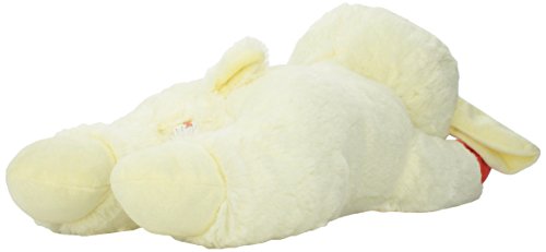 Multipet's Officially Licensed Lamb Chop Jumbo White Plush Dog Toy, 24-Inch