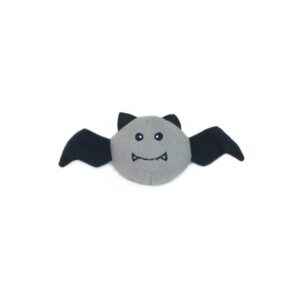 ZippyPaws Halloween Burrow Interactive Dog Toys - Hide and Seek Dog Toys and Puppy Toys, Colorful Squeaky Dog Toys, and Plush Dog Puzzles, Pumpkin with Bats