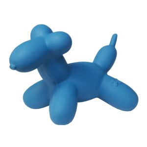 outward hound latex rubber balloon dog squeaky dog toy, large