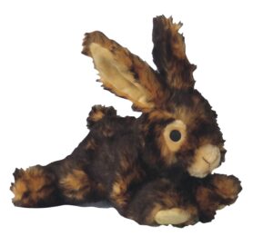 pet lou colossal rabbit 15 inch plush chew toy for dogs, all breed sizes