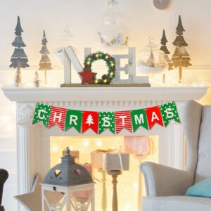 SY Super Bang Christmas Noel Sign Decorations, 13.77"/35CM Rustic Wooden Xmas Tabletop Decor, for Home Farmhouse Indoor Holiday Party Decor.