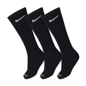 nike men's everyday plus lightweight training crew socks (3 pack)