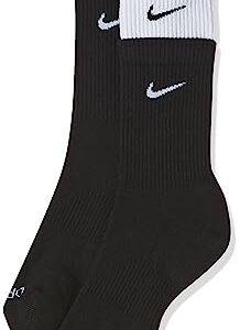 Nike Everyday Black & White Socks - Size Large