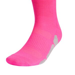 adidas Utility All Sport Over The Calf (OTC) Socks (1-Pair), Team Shock Pink/Black/2, Medium