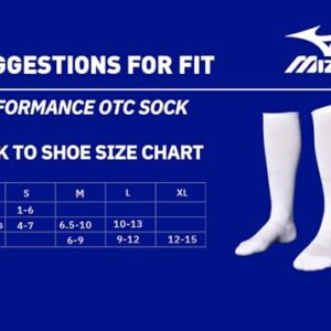 Mizuno Performance Otc Sock, Black, Small