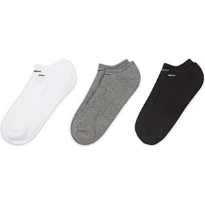 nike everyday cushion no show socks (as1, alpha, x_l, regular, regular, multi-color)