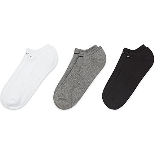 Nike Everyday Cushion No Show Socks (as1, alpha, x_l, regular, regular, Multi-color)