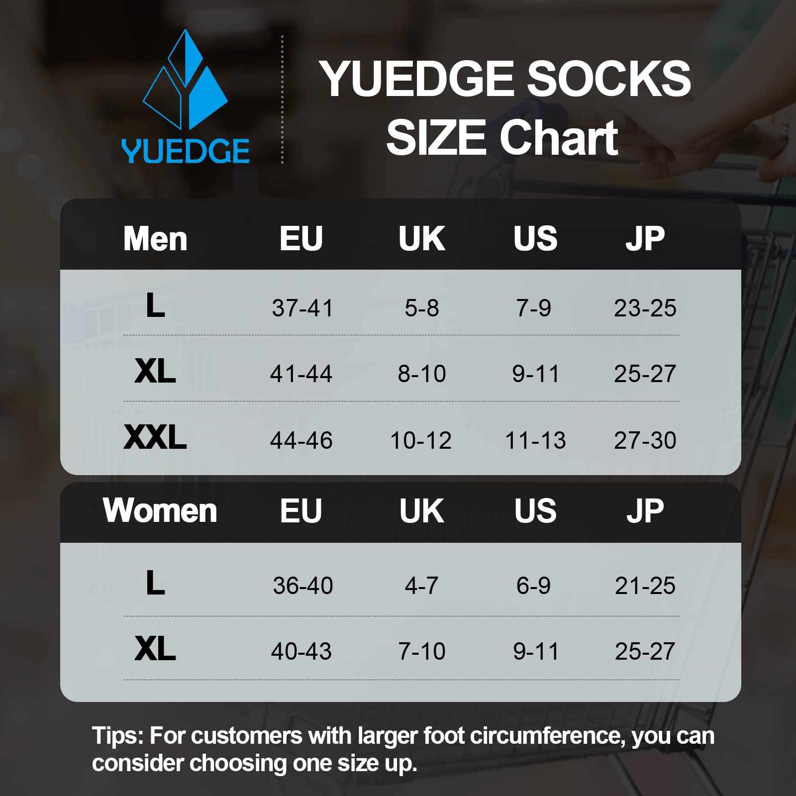 YUEDGE Mens Athletic Crew Socks Cotton Cushioned Moisture Wicking Sport Training Socks for Men 9-11 Black 5 Pairs