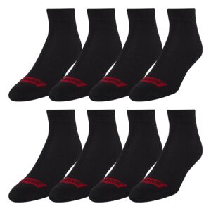 levi's mens socks 8 pairs crew low cut no show quarter ankle socks for men premium athletic men's socks size 8-10